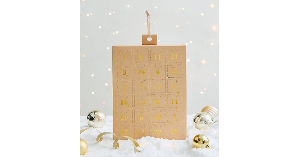 Gold Tone Jewellery Advent Calendar | New Look