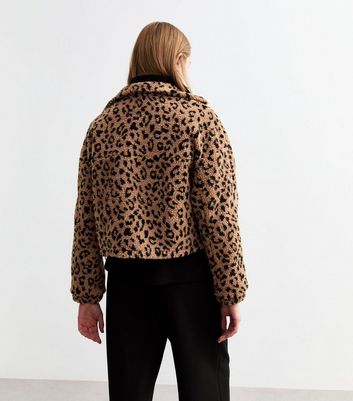 Leopard print jacket store