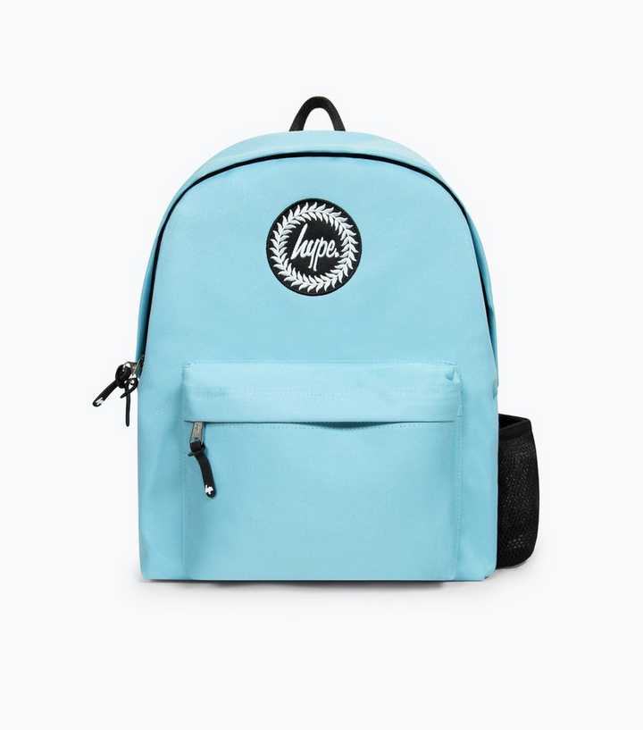 HYPE Light Blue Iconic Backpack | New Look