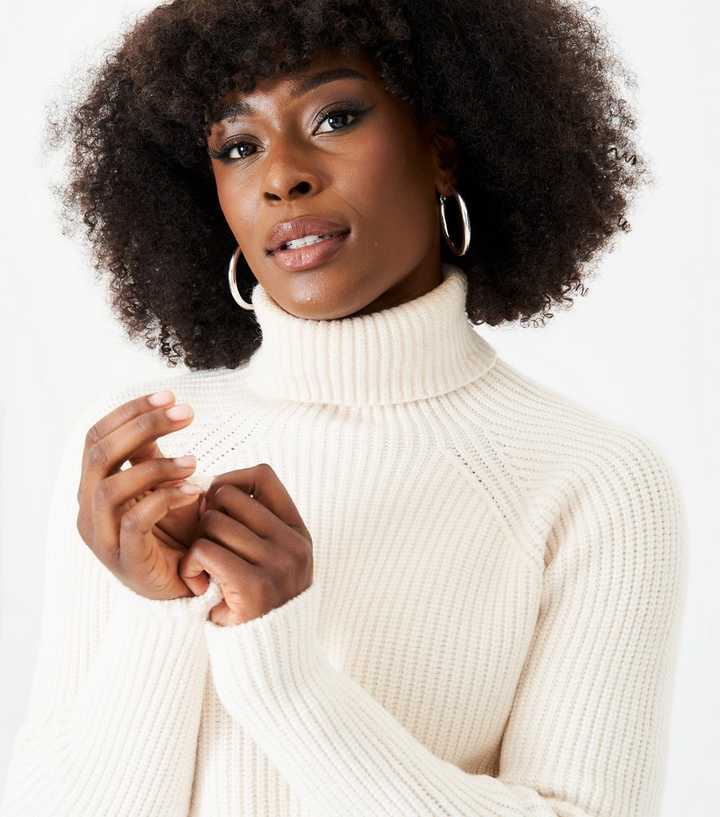 Roll Neck NEW WOMEN'S TURTLE NECK BLACK – The Cashmere Shop