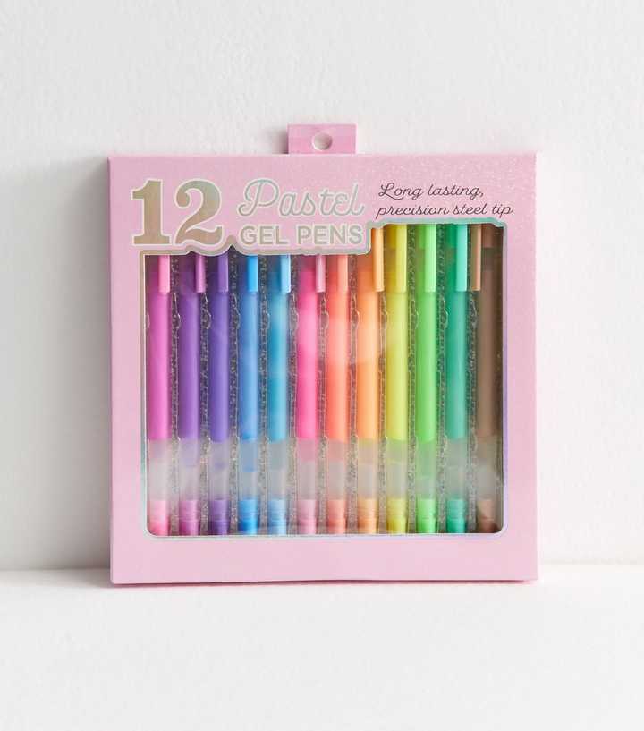 12 Pack Multicolour Mini Highlighter Pens | New Look