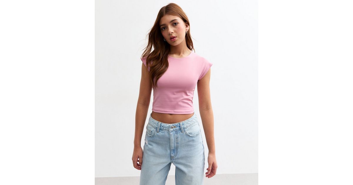 Girls Pink Cropped Top | New Look