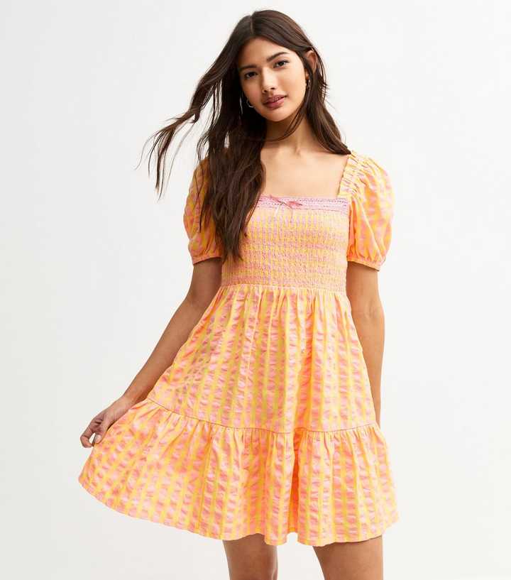 Milkmaids Knee Black Strappy Milkmaid Mini Dress Glamorous