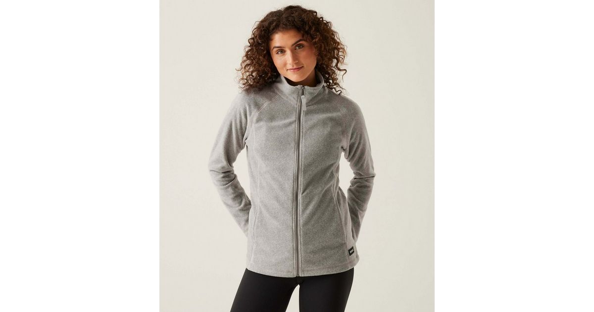 Regatta Light Grey Mayse Fleece | New Look