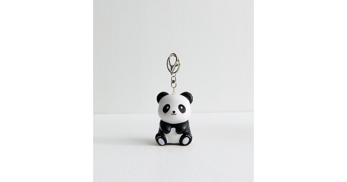 White Panda Keyring | New Look