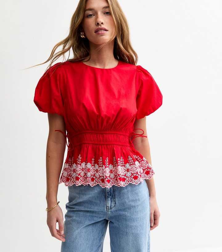 Blouse Red