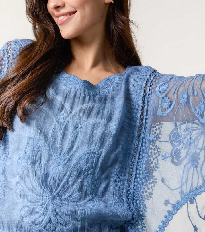 Light Blue Lace Blouse Light Blue Tops: Shop Women's Crops, Tanks,