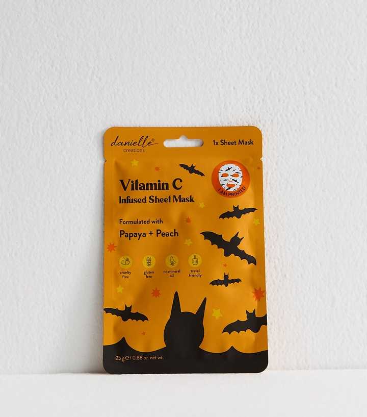 Danielle Creations Vitamin C Infused Halloween Sheet Mask | New Look