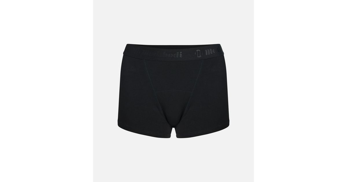 Modibodi Teen Black Moderate Flow Boyshort | New Look