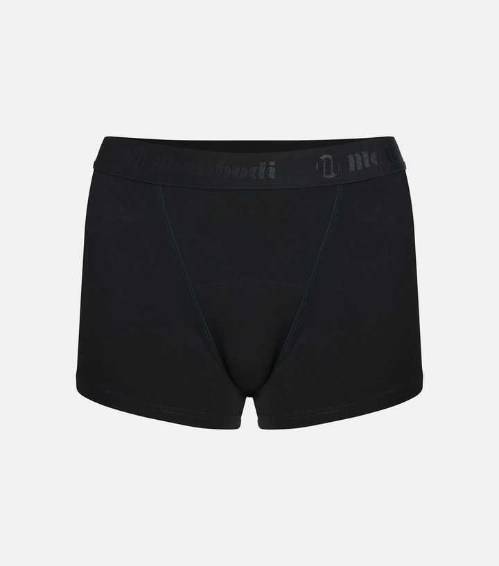 Modibodi Teen Black Moderate Flow Boyshort | New Look