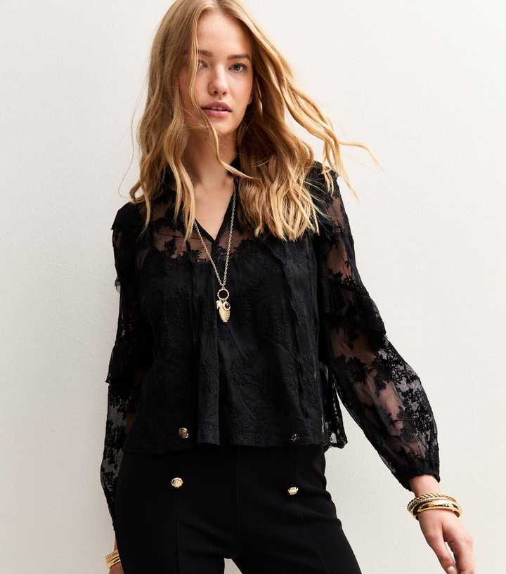 Sheer Blouses