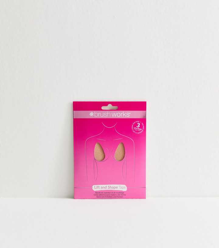 Brushworks Pack of 3 Light Pink Lift and Shape Tape | New Look