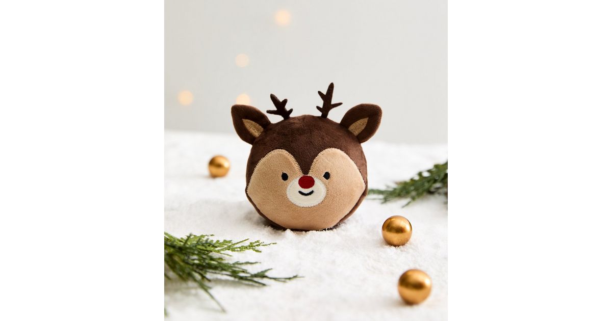 Brown Reindeer Stressball | New Look