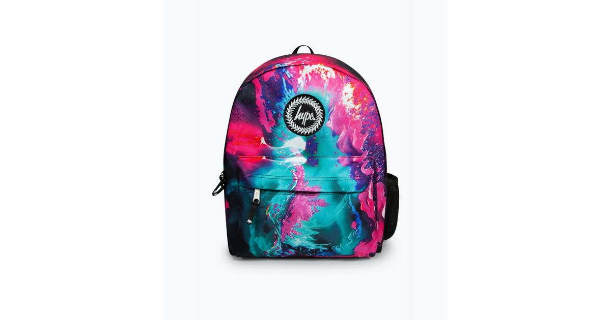 Hype Multicoloured Explosion Backpack | New Look