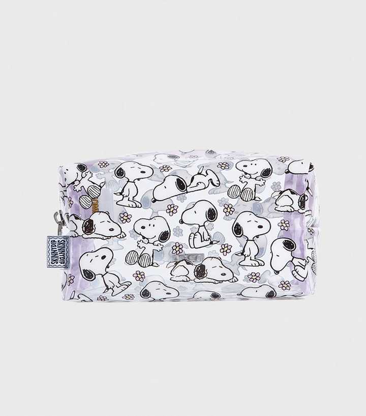 Skinnydip White Peanuts Snoopy Makeup Bag | New Look