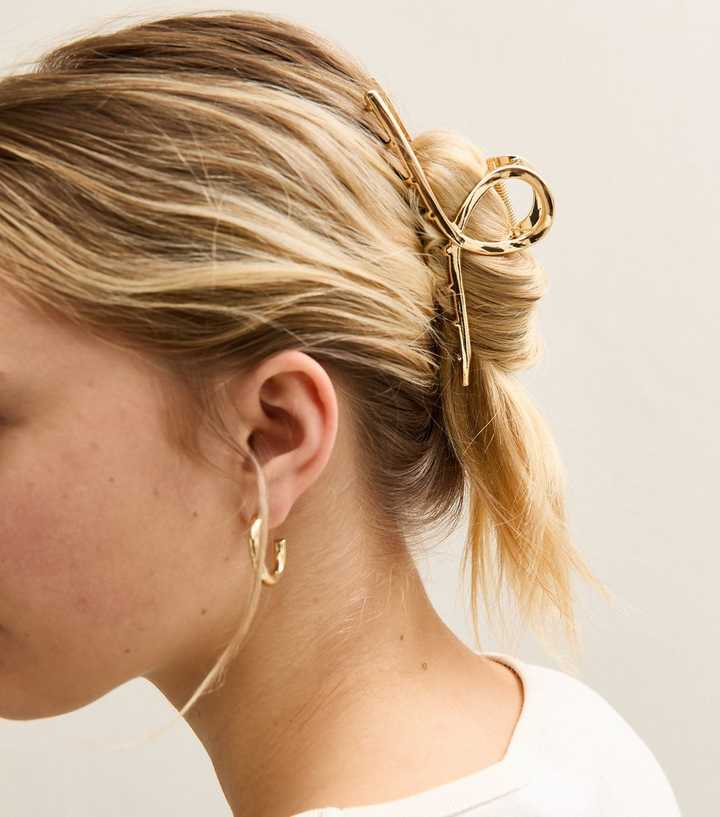 Gold Tone Hair Claw Clip | New Look