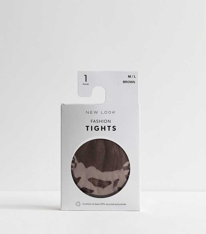 Brown 70 Denier Opaque Tights | New Look
